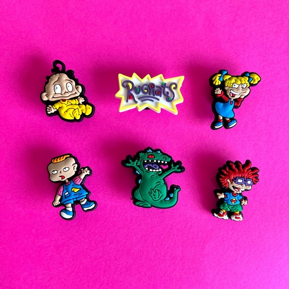 CROCS | Accessories | Rugrats Crocs Shoe Charms Set Of 6 New | Poshmark
